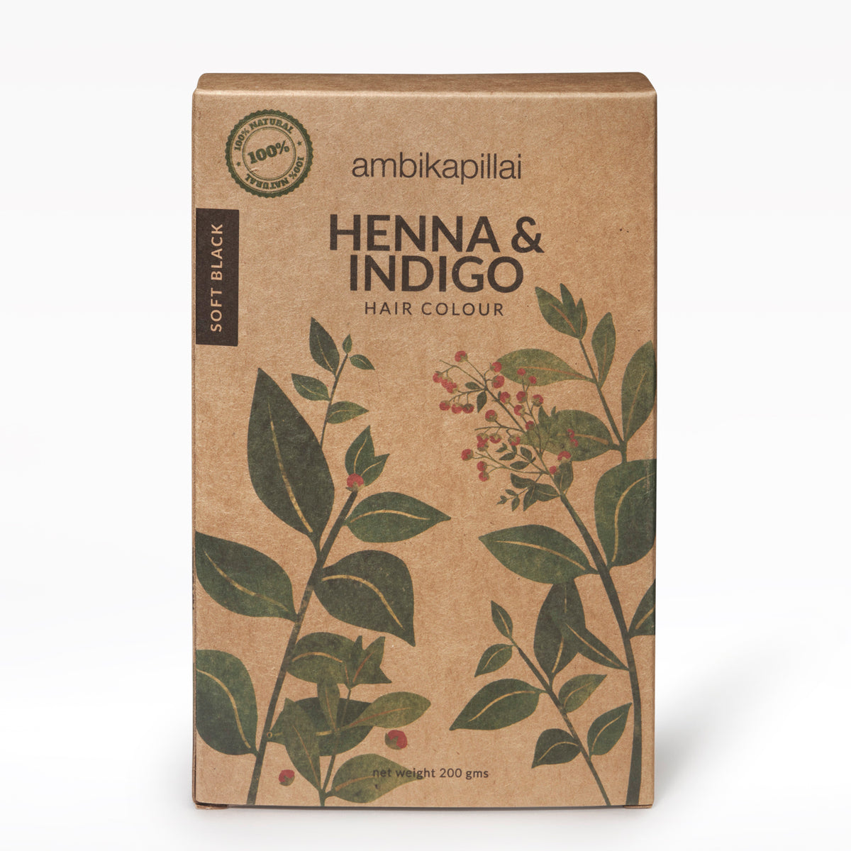 Henna & Indigo Hair Colour | Soft Black – Ambika Pillai