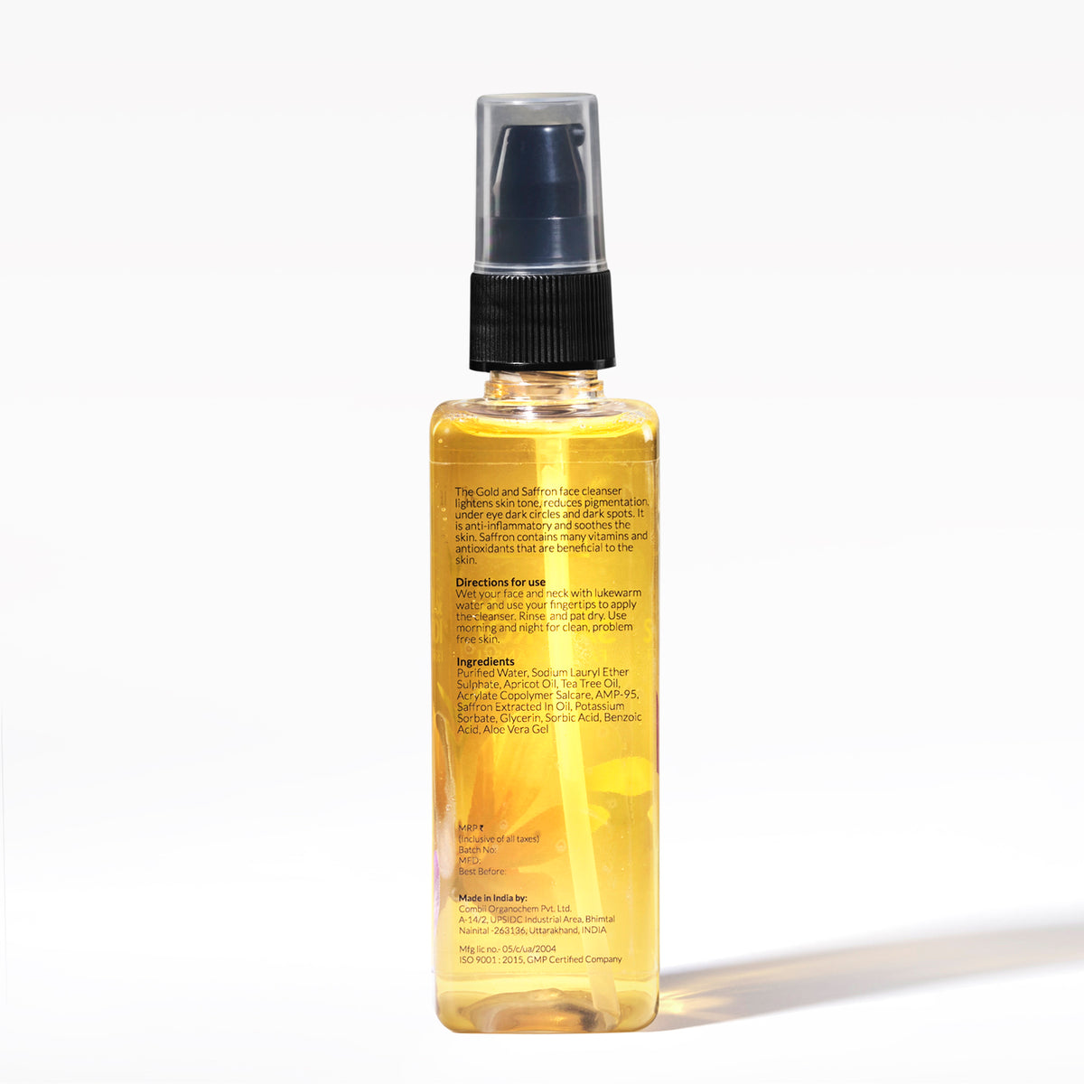 Purifying Gold & Saffron Face Cleanser – Ambika Pillai